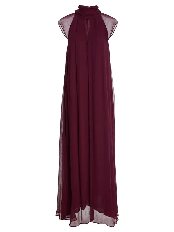 Staud Camilla Maxi Dress - Burgundy