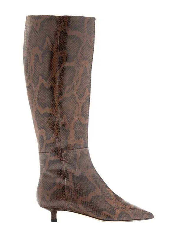 AeydĒ Sabrina Knee High Boots - Brown