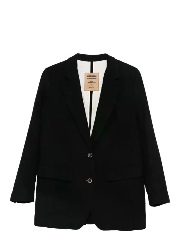UMA WANG Two-button Jacket - Black