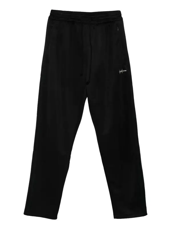 Y3 Zipped-pockets Drawstring Track Pants - Black