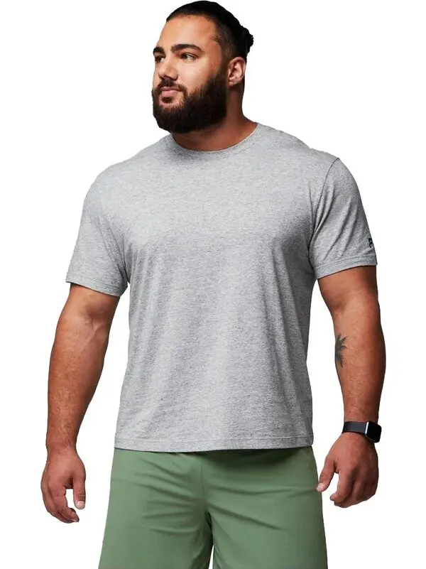FABLETICS The 24-7 Tee - Classic Grey Heather