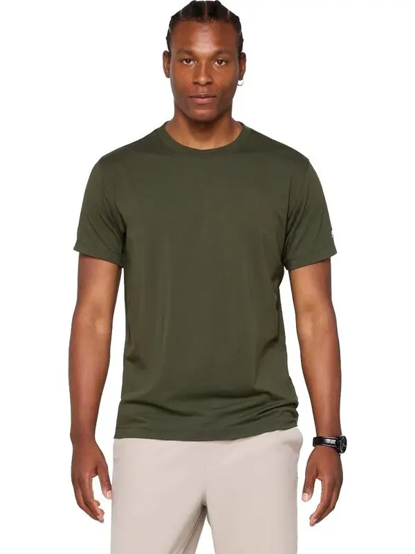 FABLETICS The 24-7 Tee - Dark Olive