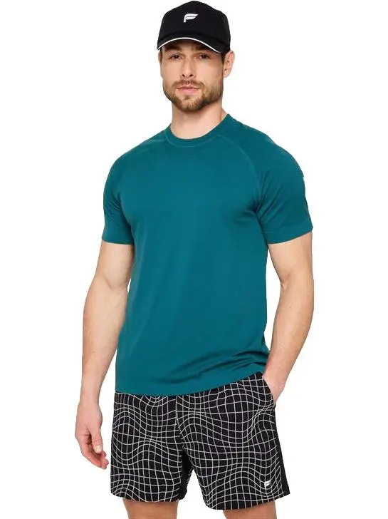 FABLETICS The Training Day Tee - Green Abyss/fabletics
