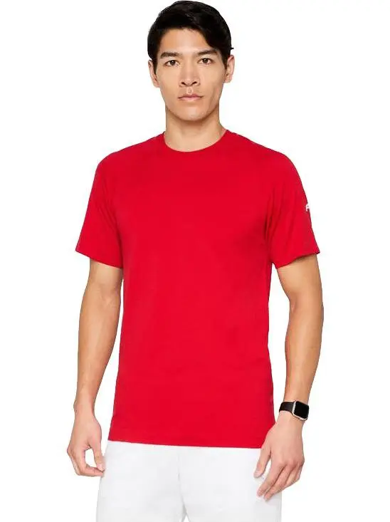 FABLETICS The Training Day Tee - Heated Red