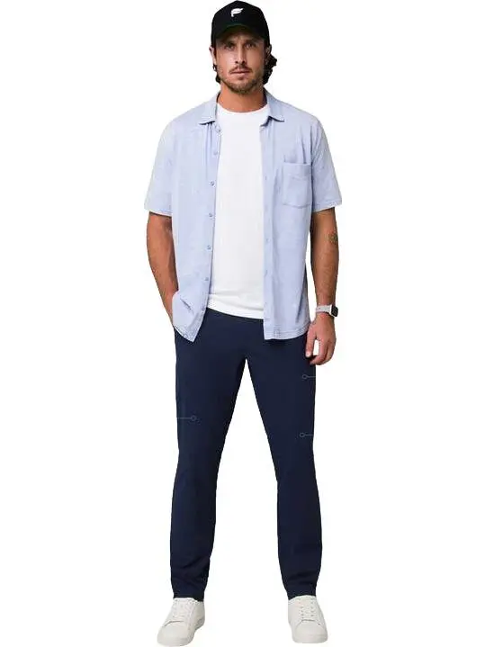 FABLETICS The Don Trouser Classic Fit - Navy Blue