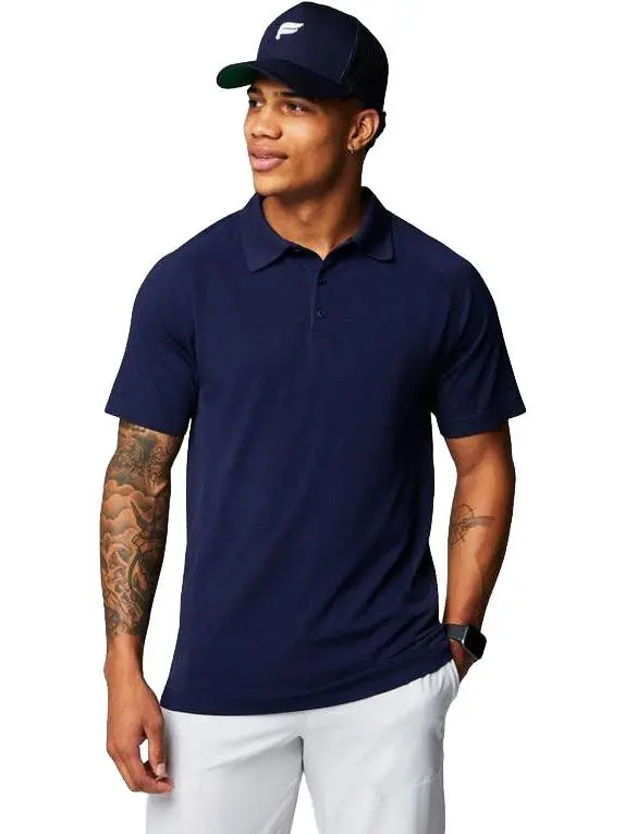 FABLETICS The Training Day Polo - Deep Navy