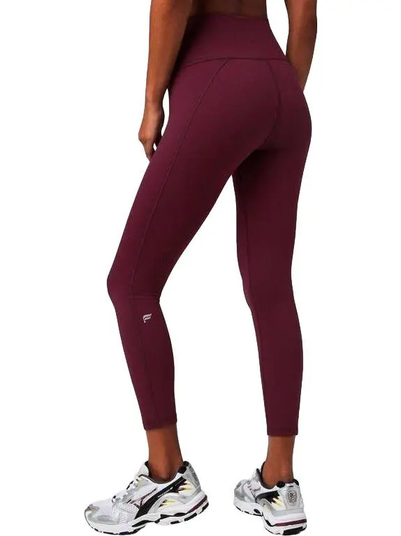 FABLETICS Define Powerhold® High-waisted Legging 7/8 Legging - Merlot