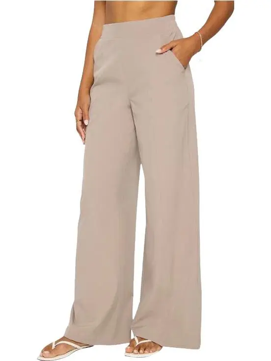 FABLETICS Downtown Wide Leg Pant - Brutalist Khaki