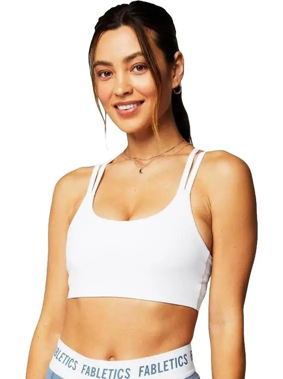 FABLETICS Principal Low Impact Bra - Classic White