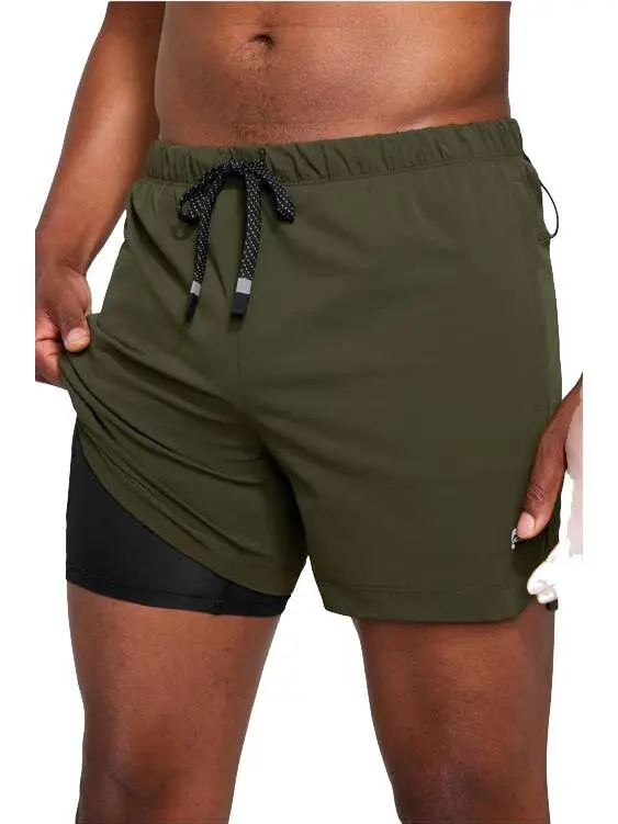 FABLETICS The 5" One Short - Dark Olive