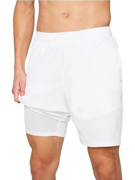 FABLETICS Fundamental Short Ii Lined 7 - Classic White
