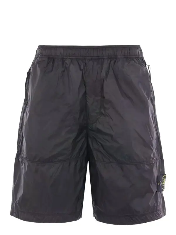Stone Island Zip-pockets Shorts - Grey