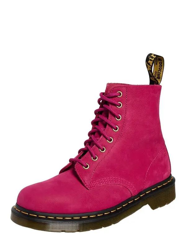 Dr. Martens 1460 Pascal Nubuck Boots - Fuchsia Pink
