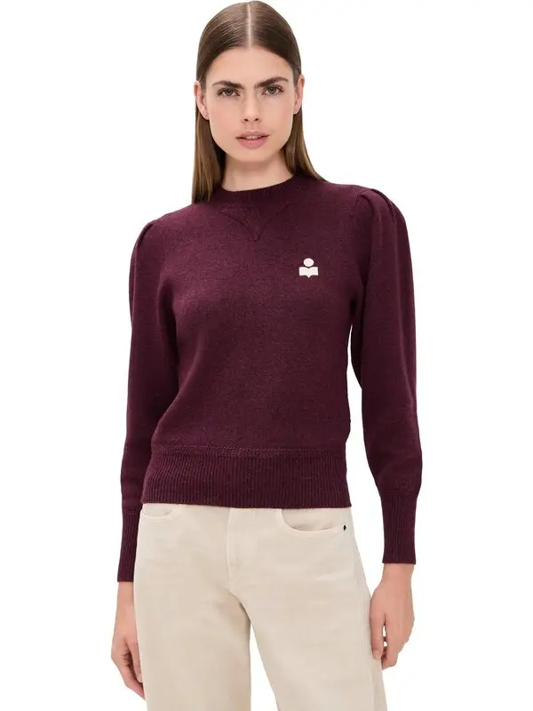 Isabel Marant Kelaya Sweater - Burgundy