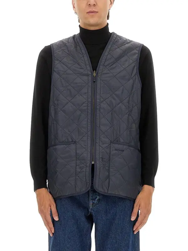 Barbour Polarquilt Vest - Blue