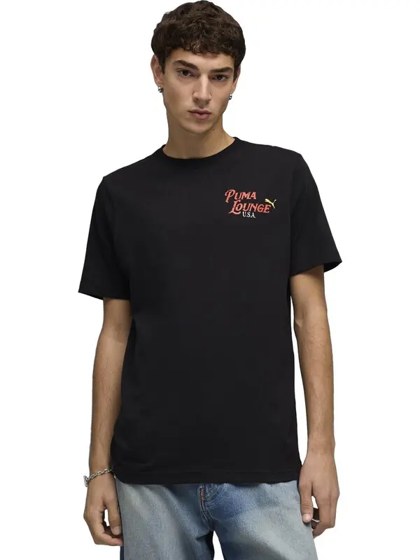 PUMA Las Vegas Graphics T-shirt - Black