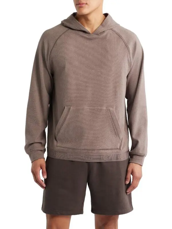 UGG Marcellus Relaxed Fit Hoodie - Oyster Brown