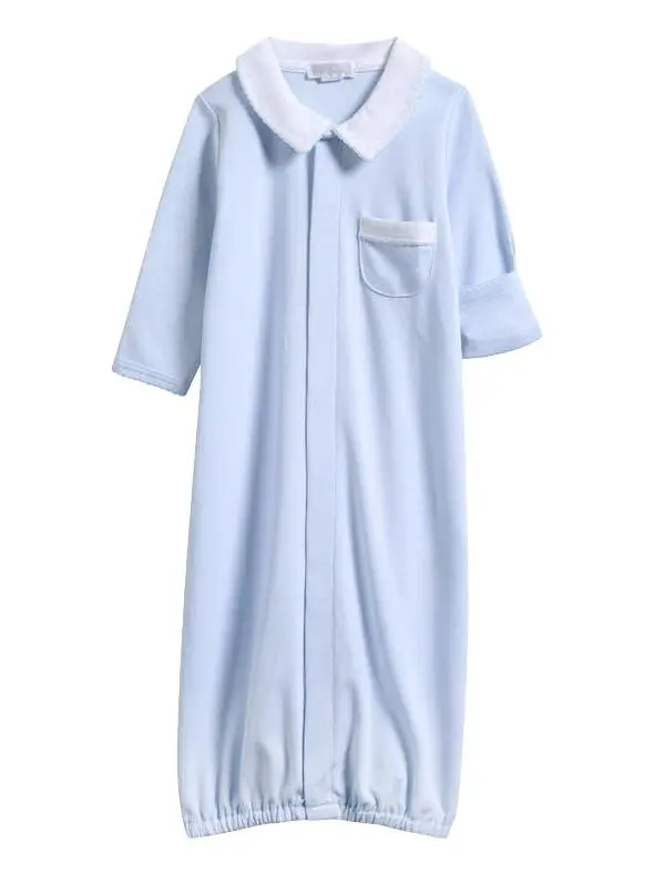 KISSY KISSY New Beginnings' Pima Cotton Convertible Gown - Light Blue