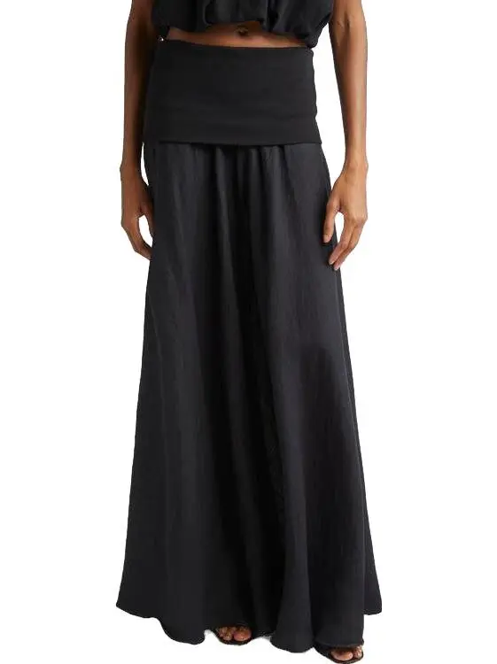Johanna Ortiz Convertible Maxi Skirt/dress - Black