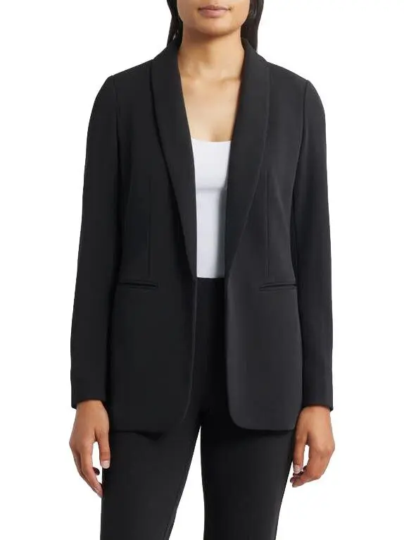 Anne Klein Shawl Collar Blazer - Anne Black