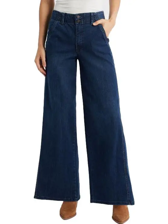 Wit & Wisdom Skyrise Wide Leg Jeans - Indigo