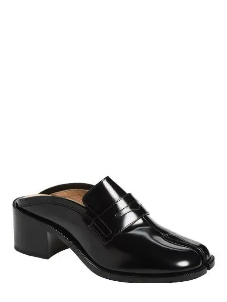 MAISON MARGIELA Tabi Loafer Mule - Black