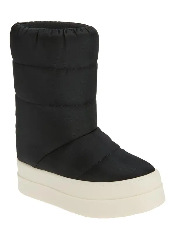 Rick Owens Mega Bumper Lunar Boot - Black/milk