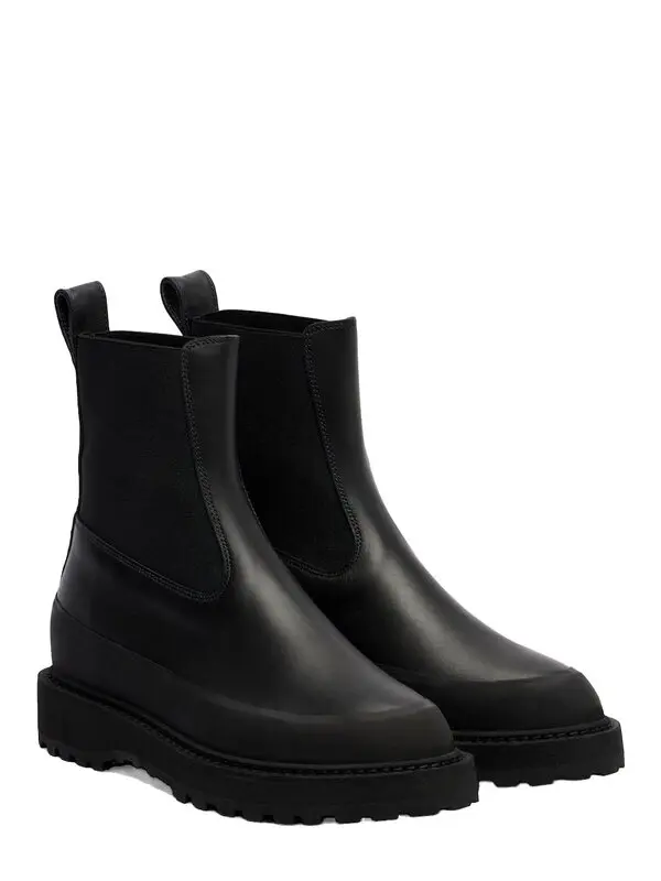Le Monde Beryl Dolomite Leather Chelsea Boots - Black