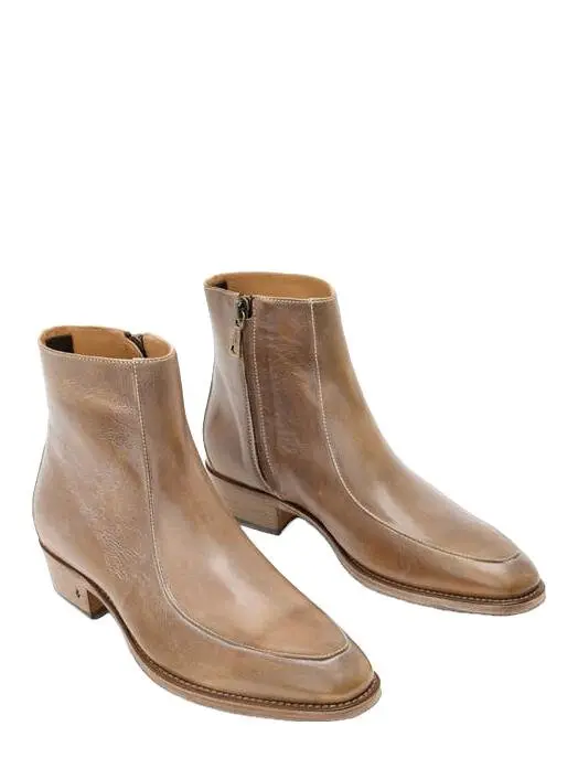 John Varvatos Ludlow Ankle Boots - Tan