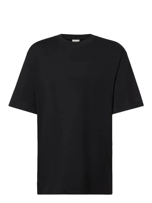 Dries Van Noten Cotton Jersey T-shirt - Black