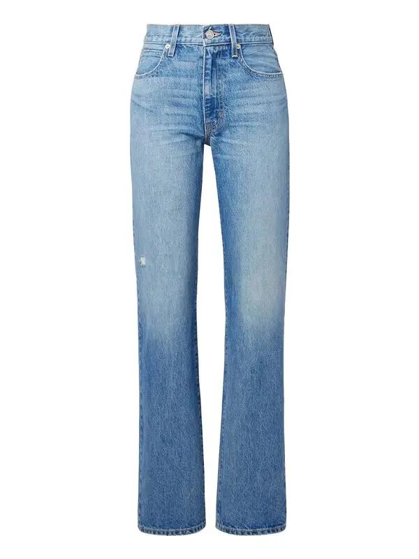 SLVRLAKE Sophie High-rise Straight Jeans - Blue