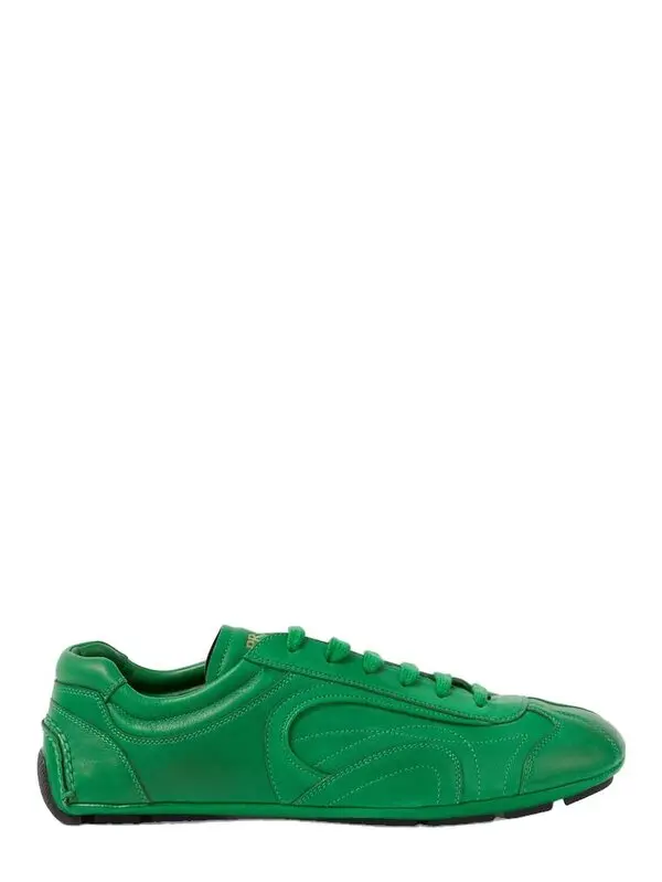 Prada Montecarlo Re-edition 2005 Leather Sneakers - Green