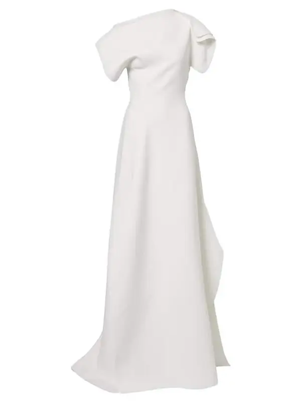 Maticevski Synergy Asymmetric Gown - White