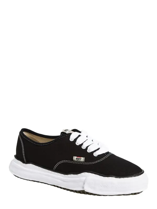 Mihara Yasuhiro Baker Low Top Sneakers - Black