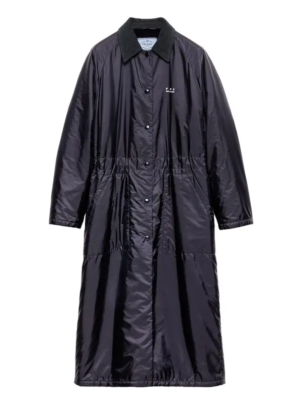Prada Lightweight Re-nylon Raincoat - Navy
