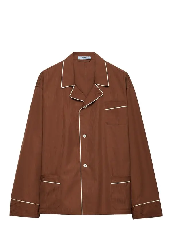 Prada Cotton Shirt - Brown