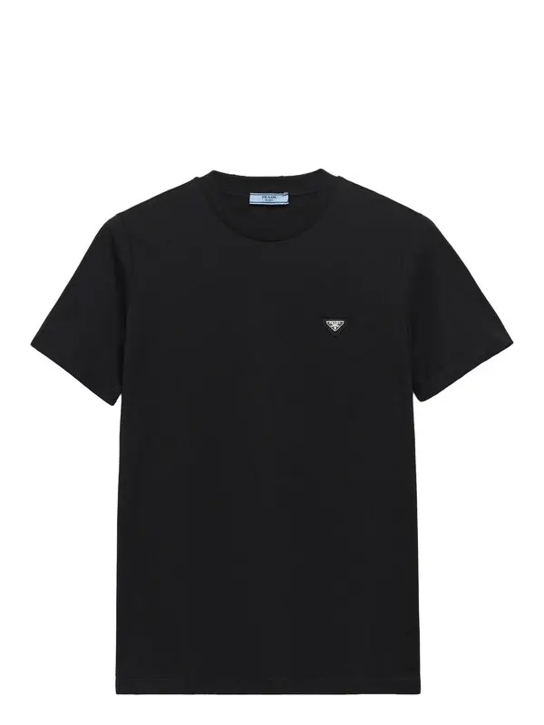 Prada Jersey T-shirt - Black