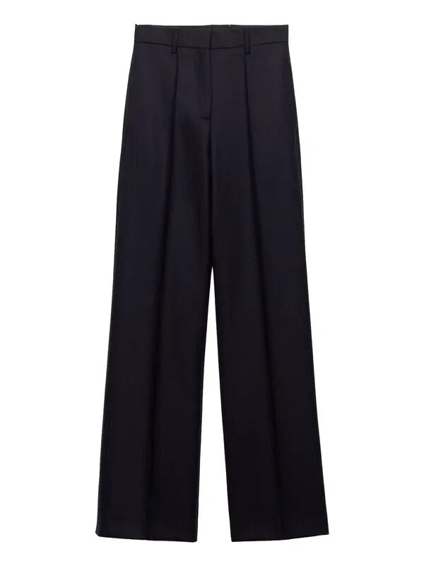 Prada Wool Pants - Blue