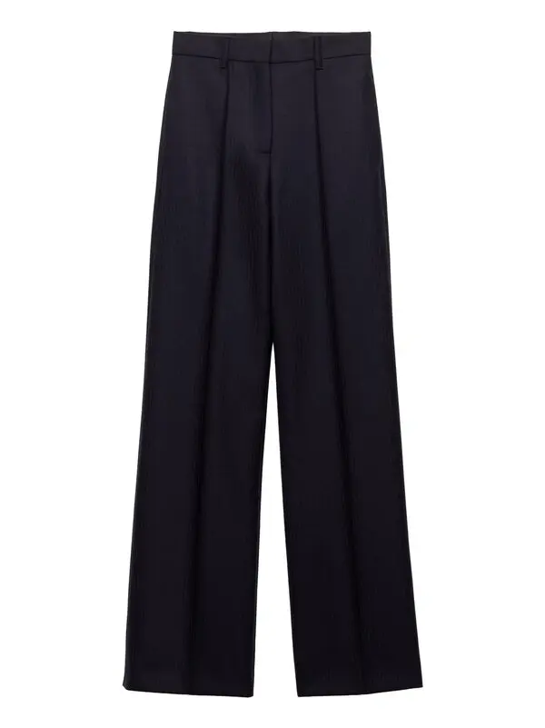 Prada Wool Pants - Navy