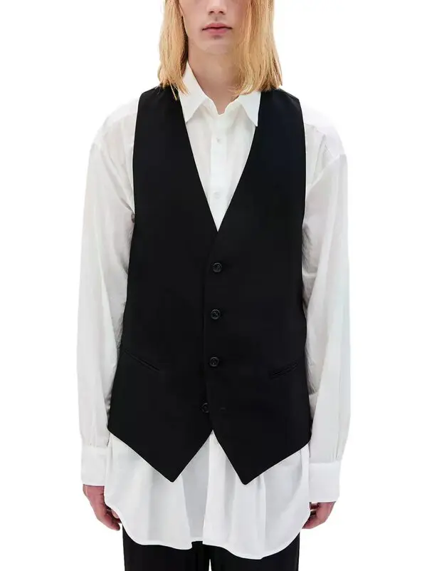 ANN DEMEULEMEESTER Juikko Waistcoat - Black