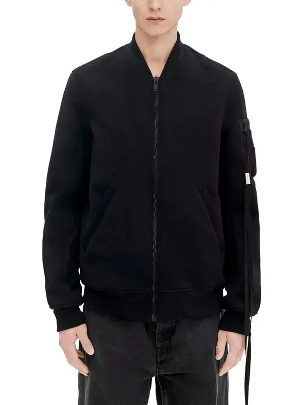 ANN DEMEULEMEESTER Zip-fastening Bomber Jacket - Black