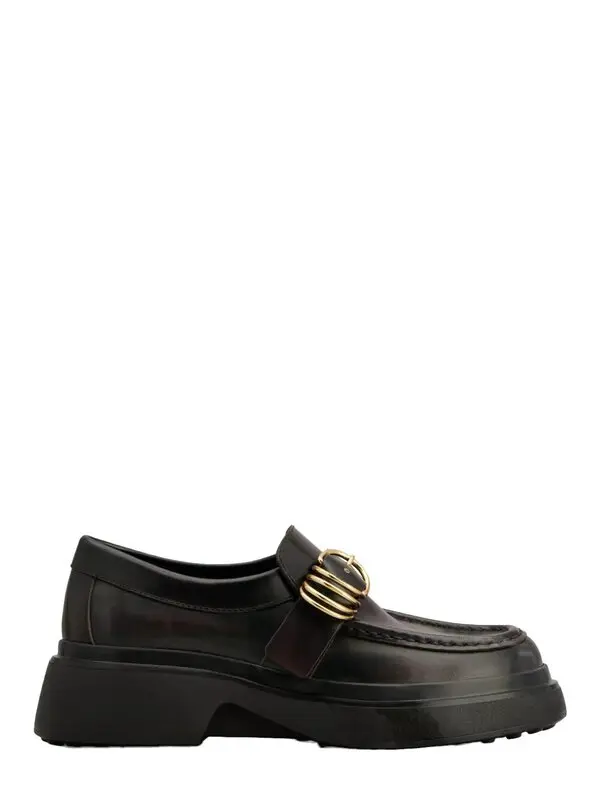 TOD'S Leather Loafers - Brown