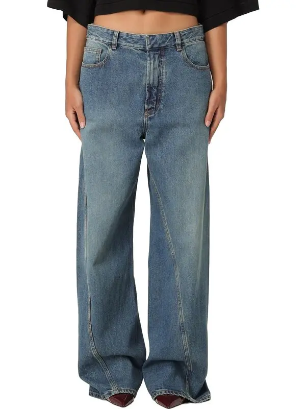 Alaïa Straight Leg Jeans - Blue
