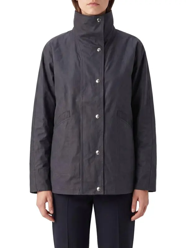 TOTEME Parachute Water-repellent Technical Fabric Jacket - Black