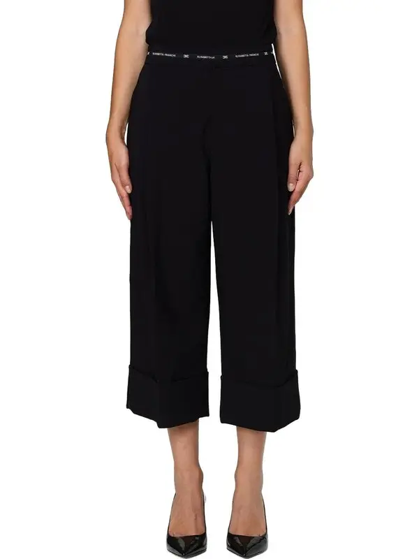 Elisabetta Franchi Trousers - Black