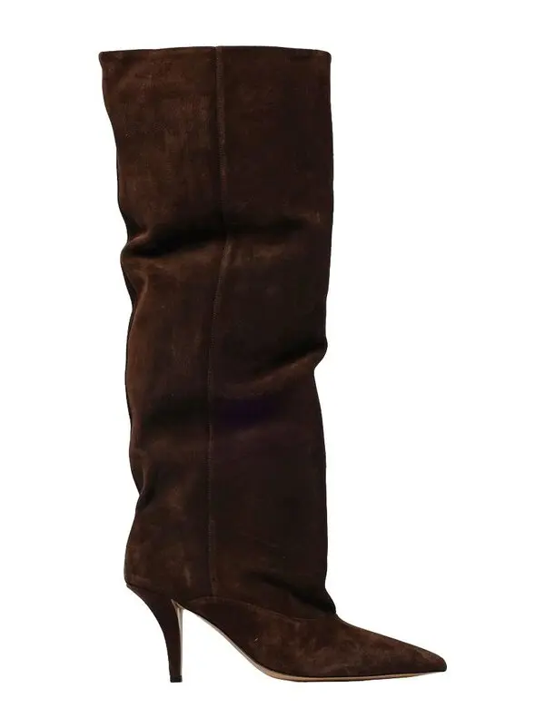 Paris Texas Knee High Boots - Brown