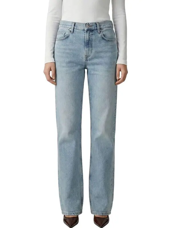 TOTEME Straight Leg Jeans - Denim