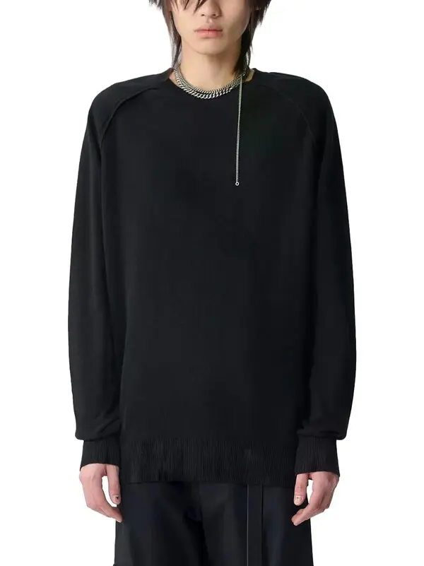 ANN DEMEULEMEESTER Knitted Jumper - Black