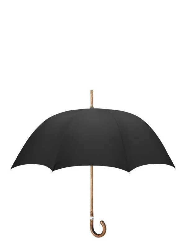 SWAINE Maple Handle Umbrella - Black