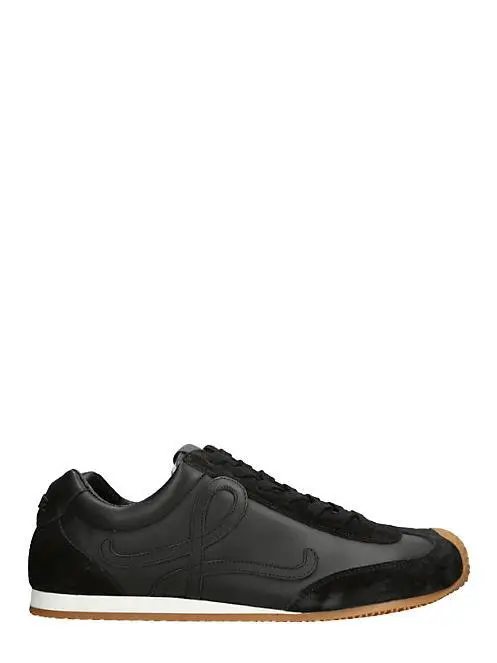 Loewe Ballet Runner 2.0 Leather Low-top Trainers - Black